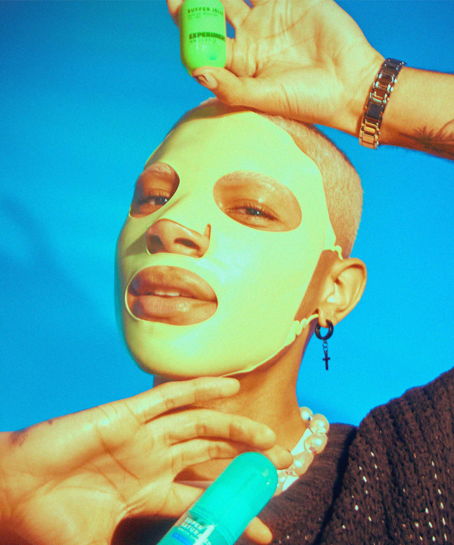 Avant Guard - The Lime Green Reusable Sheet Mask