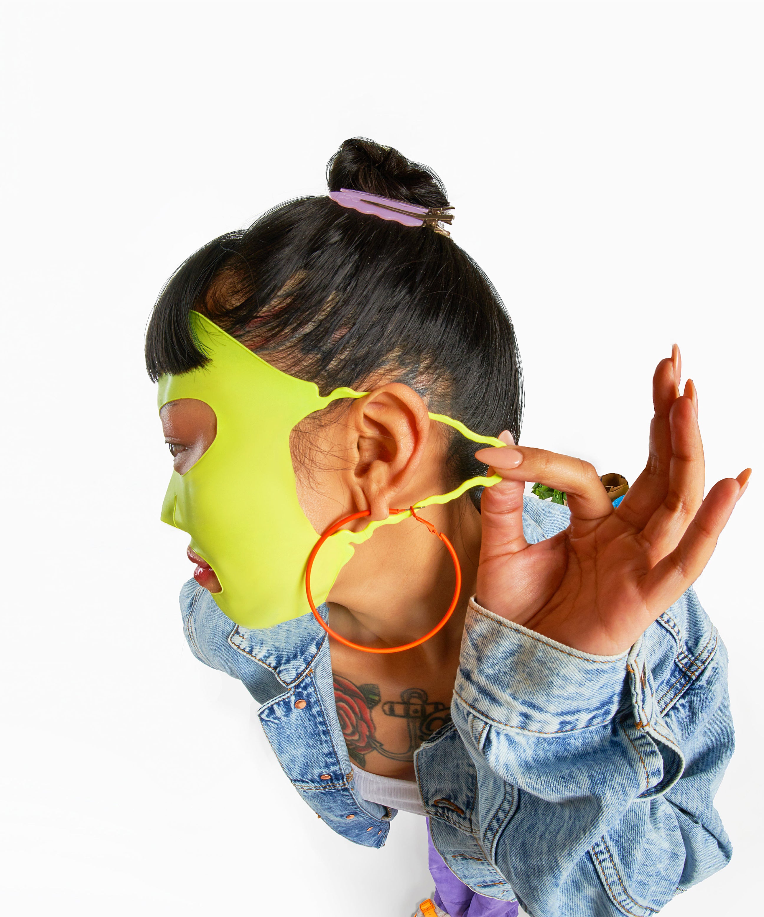Avant Guard - The Lime Green Reusable Sheet Mask